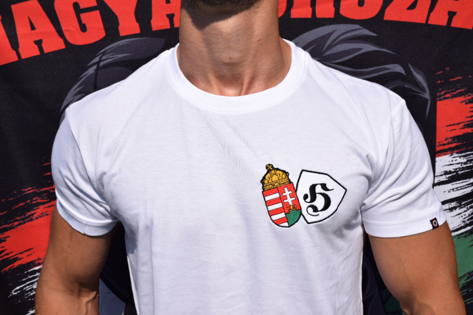 HUNGARIA HOOLIGANS póló (fehér) - UltrasWebshop